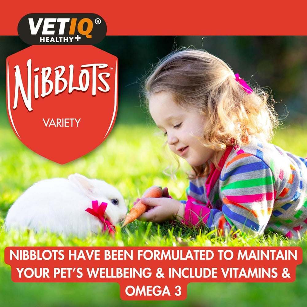 VETIQ Nibblots For Small Animals Variety Pack, 4 x 30G | Direct4Pet ...