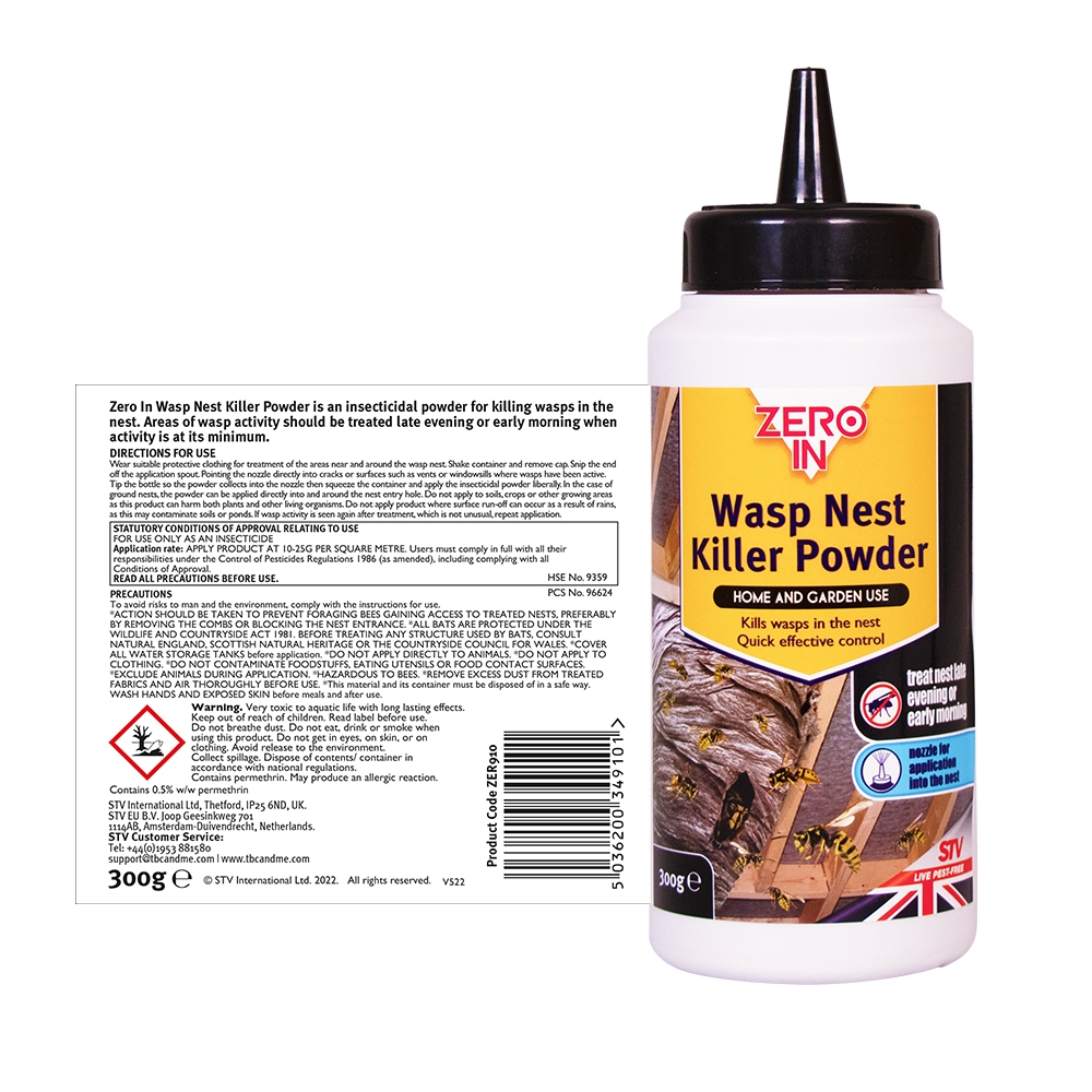 Zero In Wasp Nest Killer Powder 300g | Direct4Pet | Free Delivery