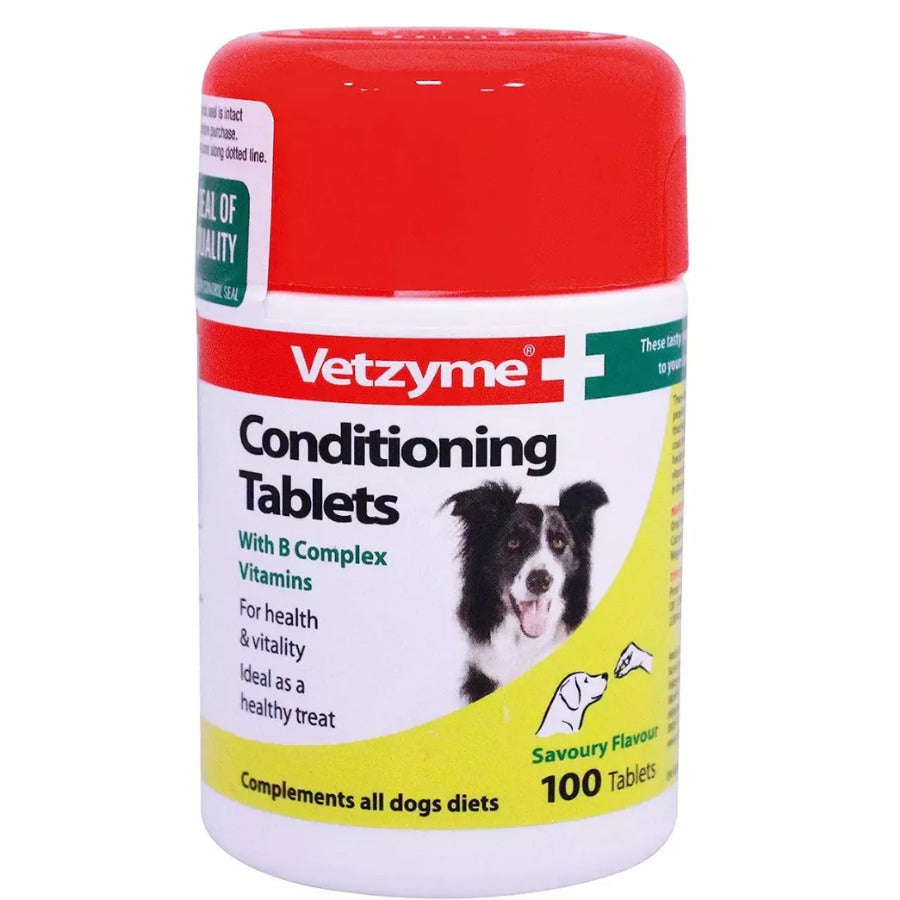 Vetzyme Conditioning Tablets 100 | Direct4Pet | Free Delivery