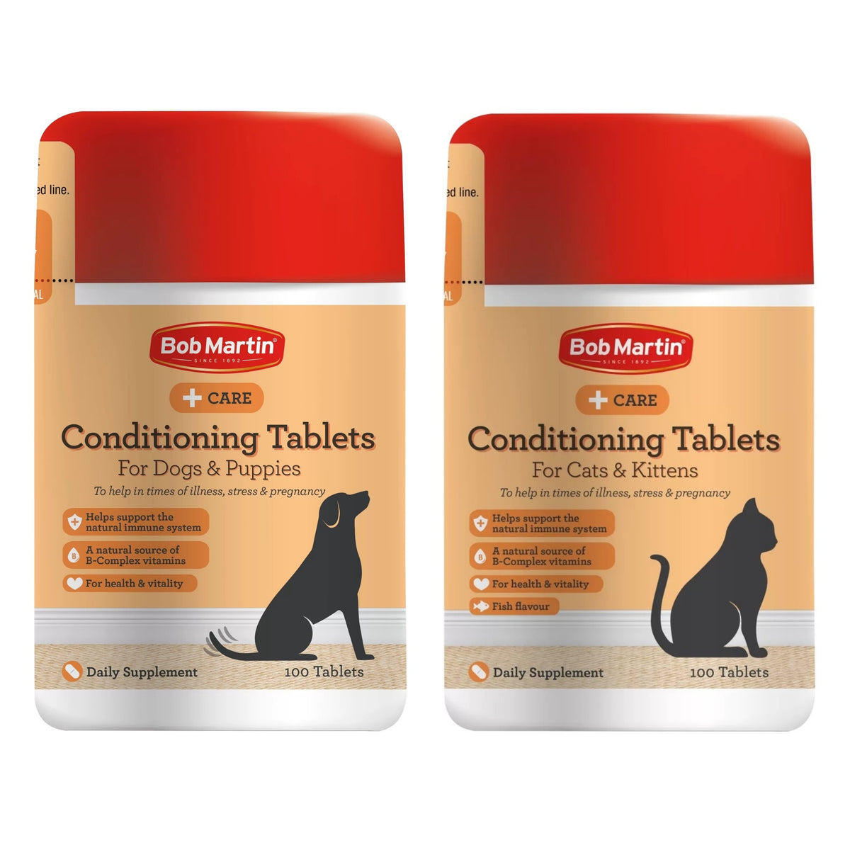 Bob Martin Conditioning Tablets For Dogs & Cats - Illness, Stress ...