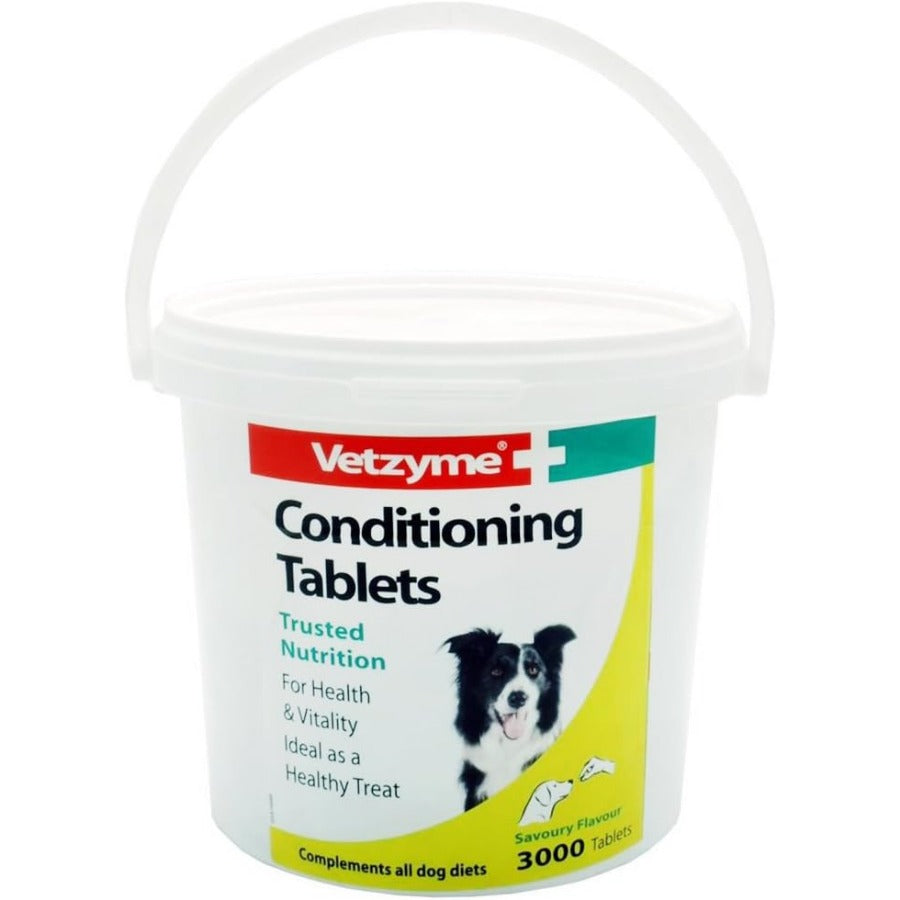 Vetzyme Conditioning Bulk Tablet - 3000 Tablets | Direct4Pet | Free ...