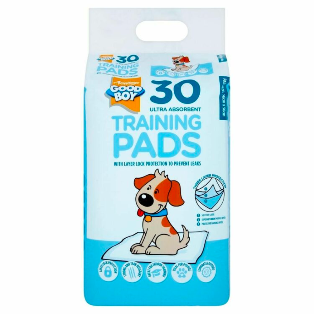 Good Boy Puppy Training Pads, 30pk | Free Delivery | Direct4pet