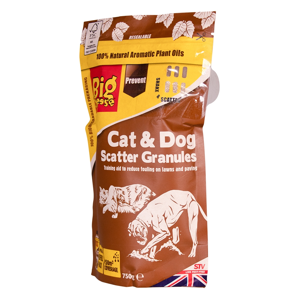 The Big Cheese Cat & Dog Scatter Granules 750g Refill | Direct4Pet ...