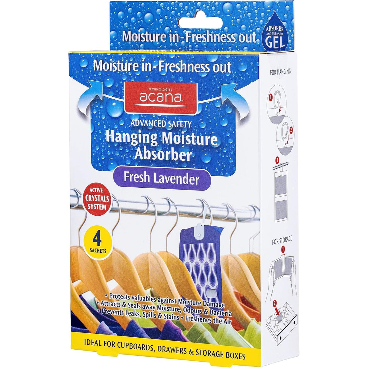 Acana Hanging Moisture Absorber Sachets 4 Pack | Direct4Pet | Free Delivery