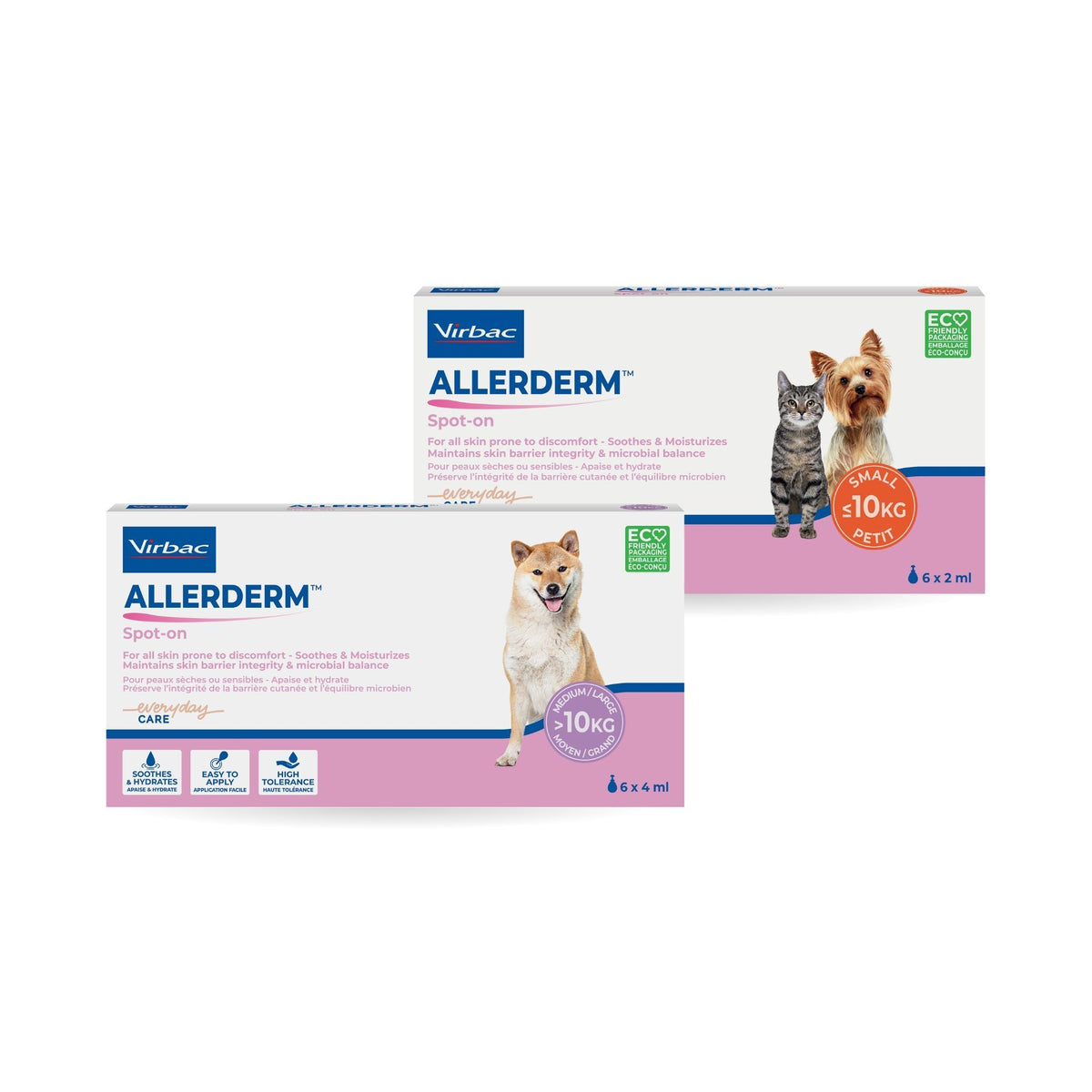 Virbac Allerderm Spot On For Dogs & Cats | Direct4Pet | Free Delivery