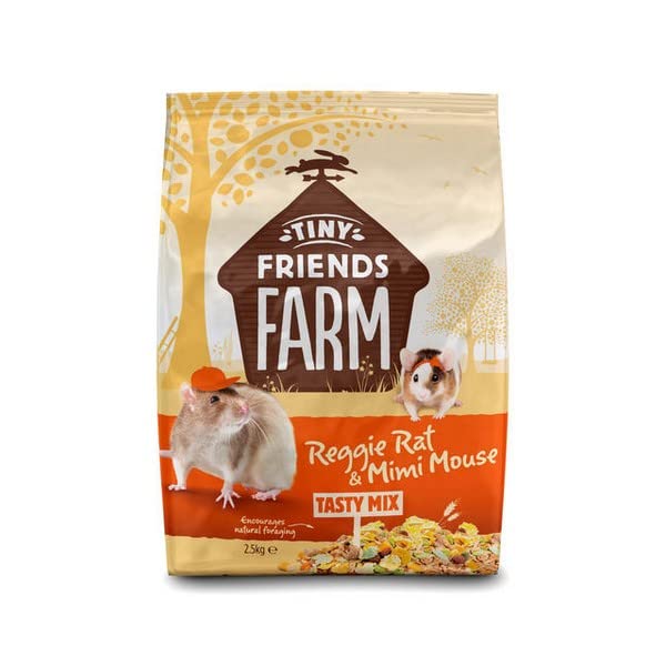 Supreme Tiny Friends Reggie Rat Tasty Mix 2.5kg| Direct 4 Pet.