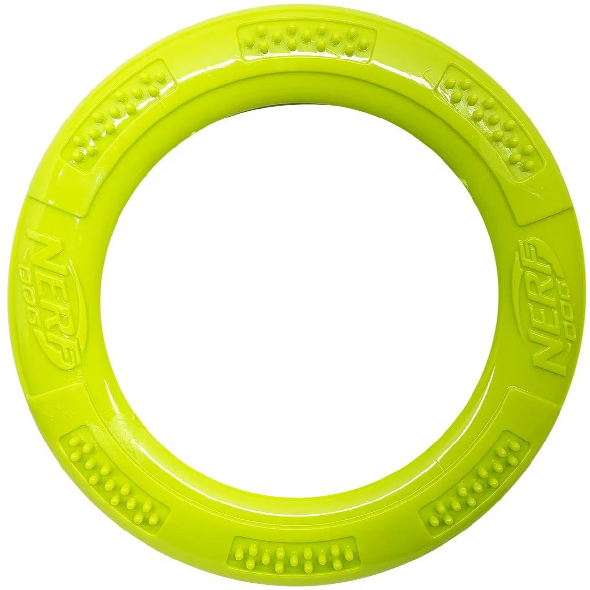 Nerf Dog Dental Tug Ring Green | Direct4Pet | Free Delivery