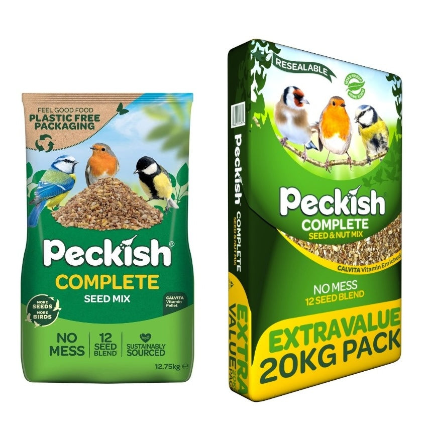 Peckish Complete Energy Filled Seed Mix For Birds - All Sizes ...