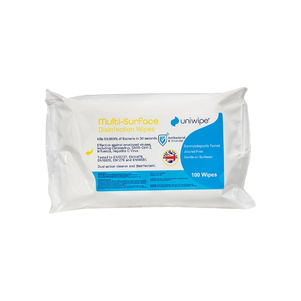 Uniwipe Multi-Surface Disinfectant Wipes 100 Pack | Direct4Pet | Free ...