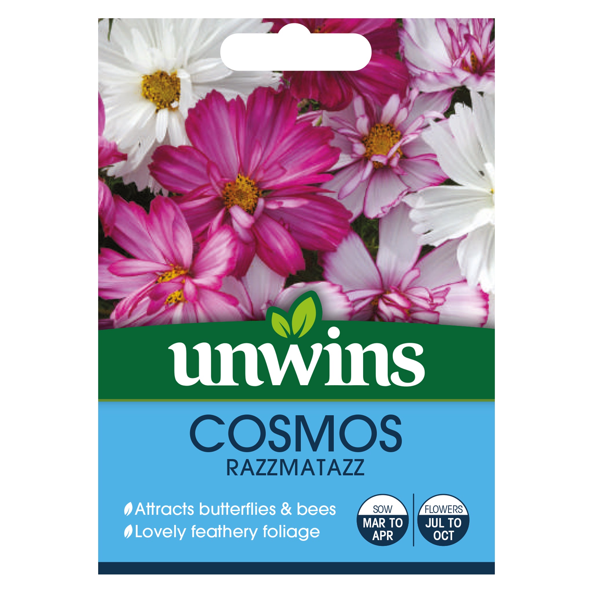 Unwins Cosmos Pink Seed Bundle | Direct4Gardens