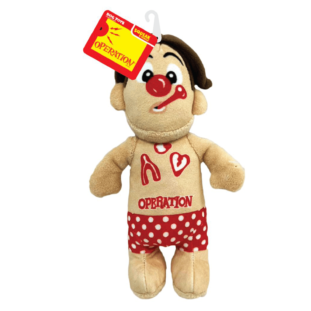 Hasbro Dog Toys Operation Squeak and Crinkle Cavity Sam | Direct4Pet ...