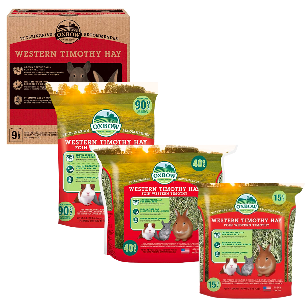 Oxbow Western Timothy Hay- Various Sizes |Direct4Pet | Free Delivery
