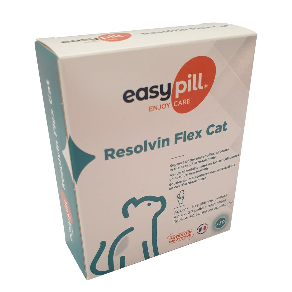 Easypill Resolvin Flex Cat 2G Pack of 30 | Direct4Pet | Free Delivery