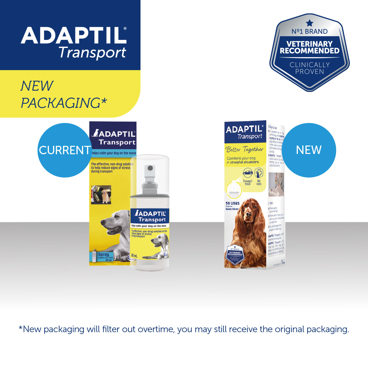 Adaptil Transport Calming Spray - 60ml | Direct4Pet | Free Delivery