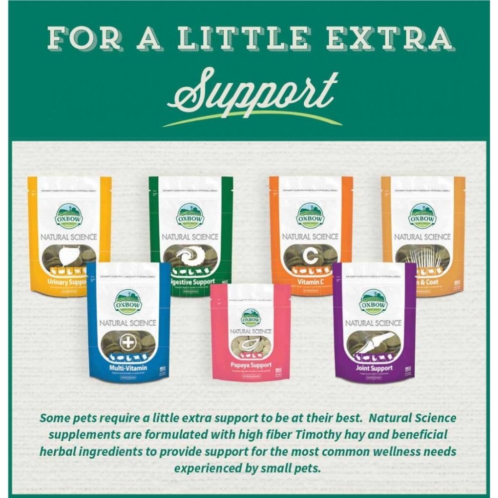 Oxbow Natural Science Urinary Supplement | Direct4Pet | Free Delivery